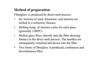 Glass fiber | PPTX