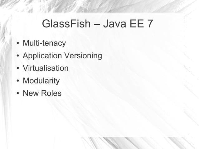 Glassfish An Introduction | PDF | Operating Systems | Computer Software and Applications