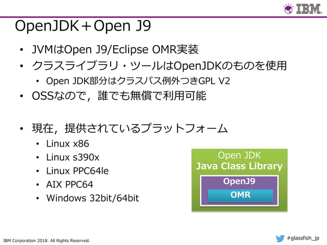 オープンソースで提供される第二のJVM：OpenJ9 VMとIBM Javaについて