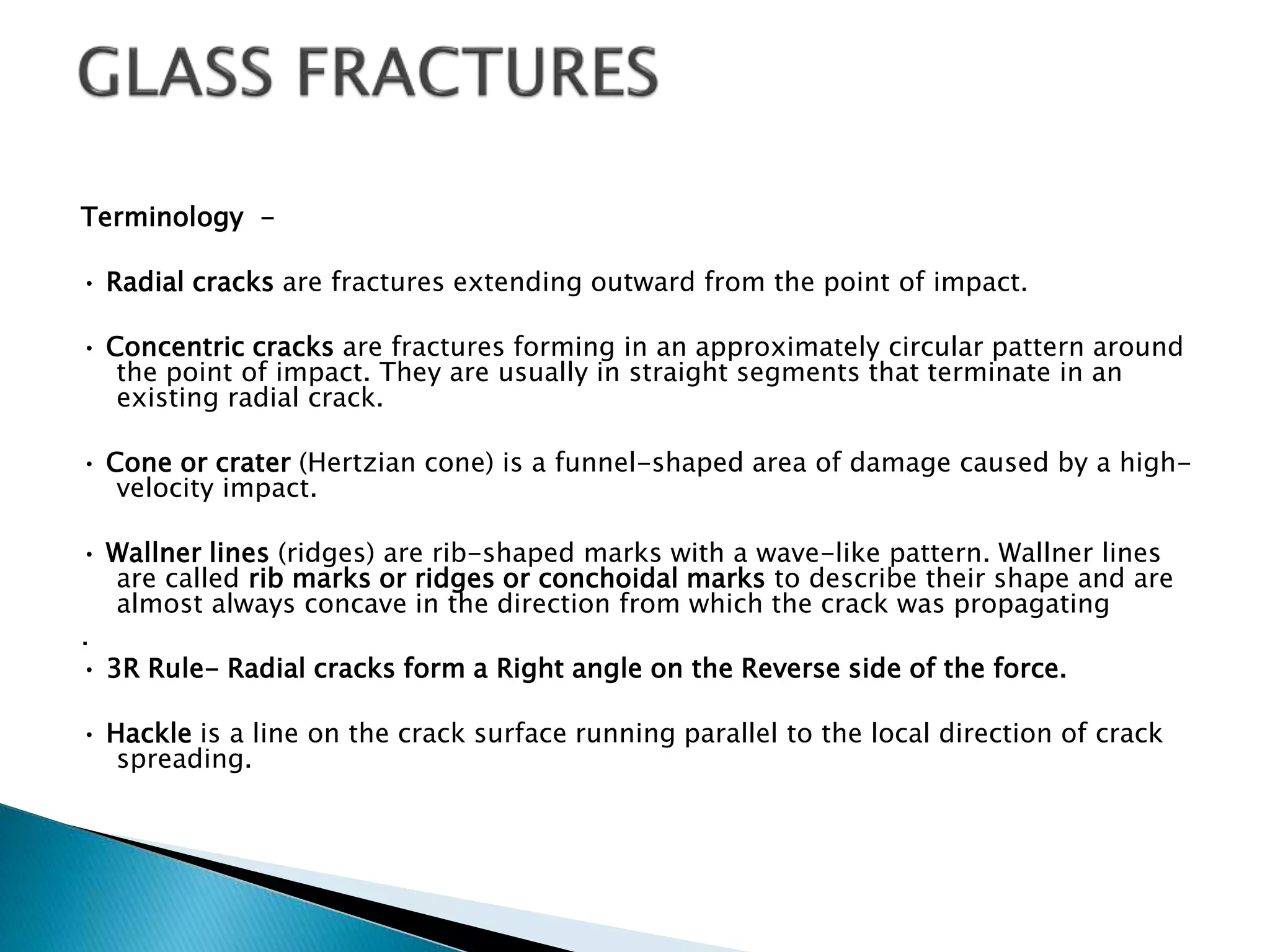 Glass fractures | PPTX