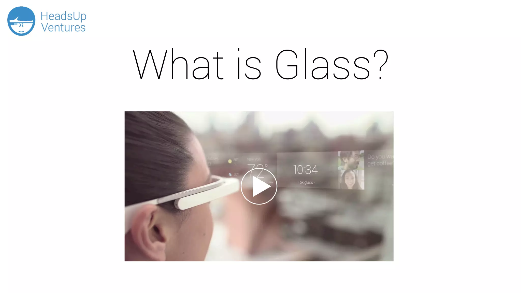 An Overview of Google Glass GDK | PPT