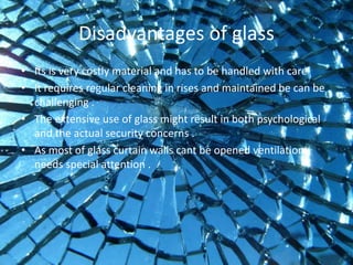 Glass in architecture | PPTX