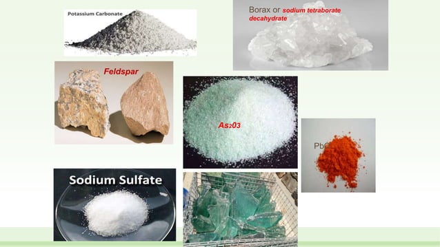 Glass industry.The following steps are used for the manufacture process ...