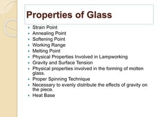 Glass in Materials Science | PPTX