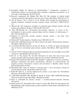 Glass ionomer cement | PDF
