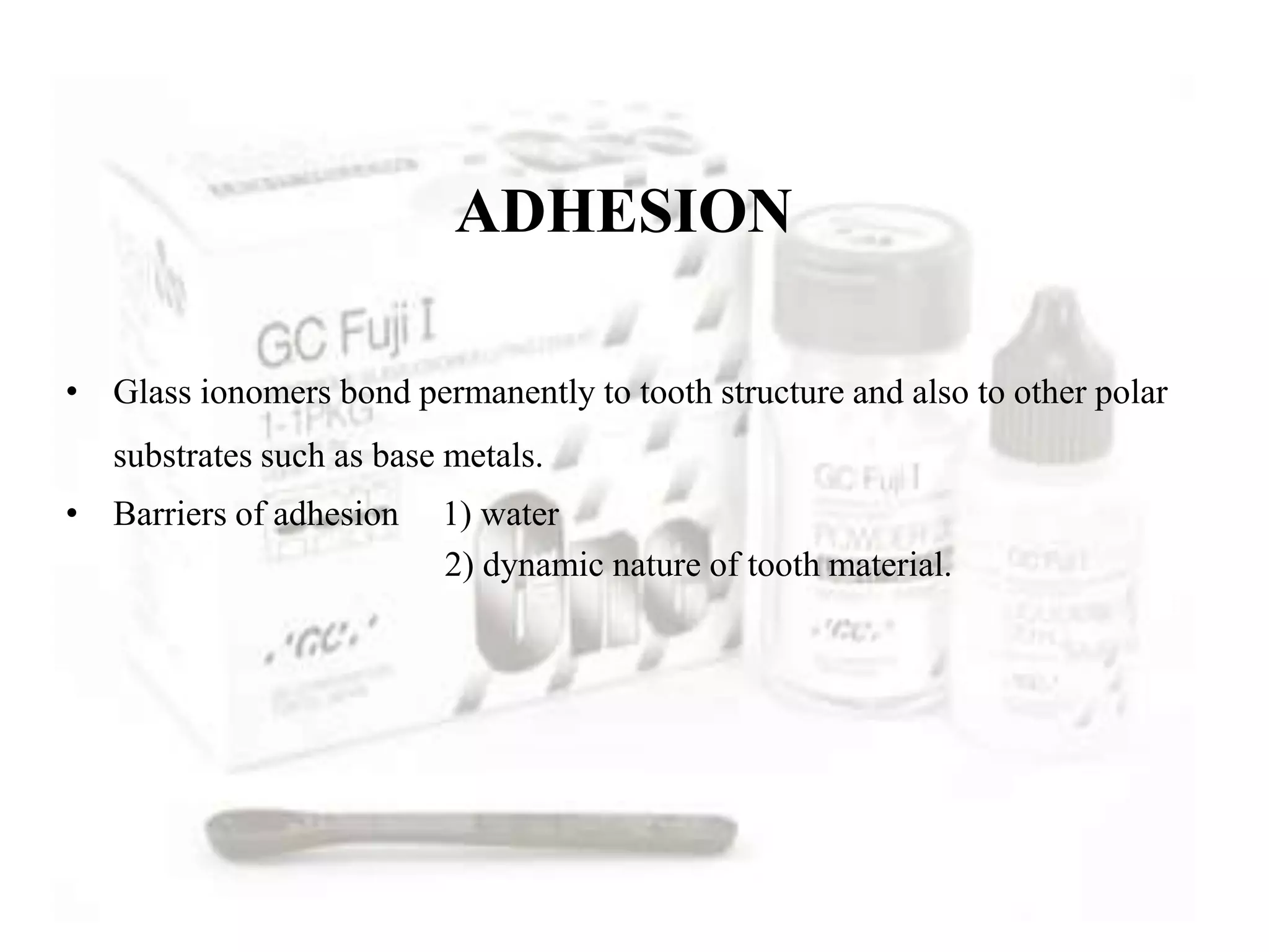 Glass ionomer cement | PPTX