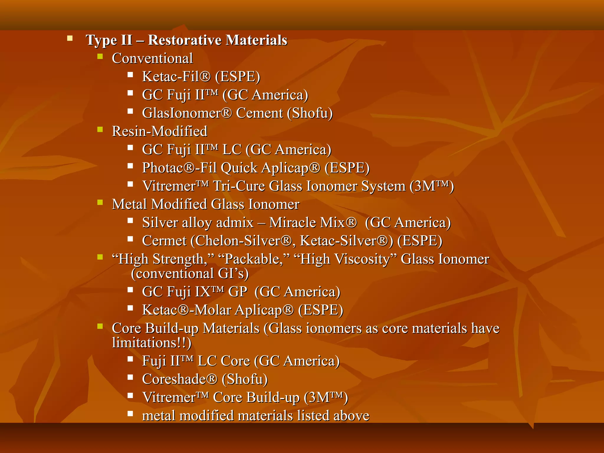 Glass ionomer cement | PPT