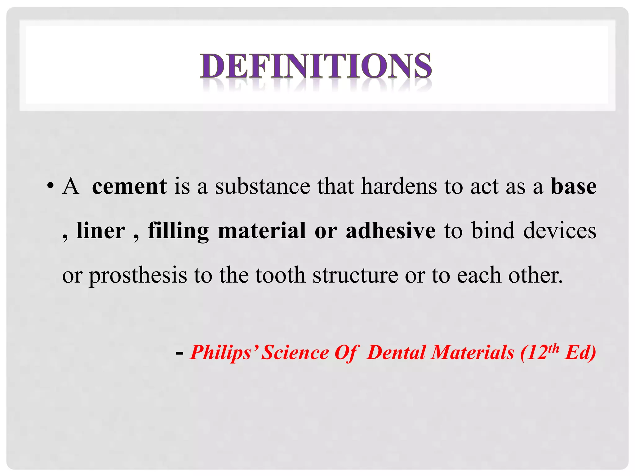 Glass ionomer cement | PPTX