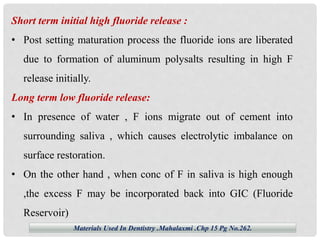 Glass ionomer cement | PPTX