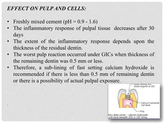 Glass ionomer cement | PPTX