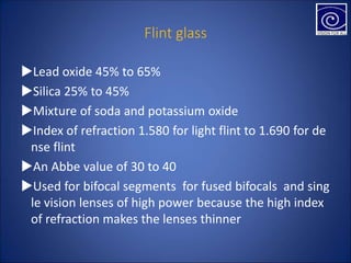 Glass lens manufacturing | PPT
