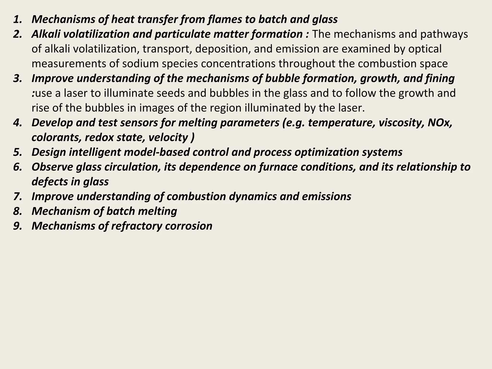 Glass melting technology | PPT