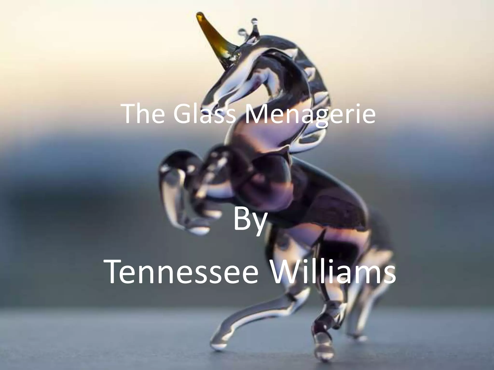Glass menagerie scene 6 | PPTX