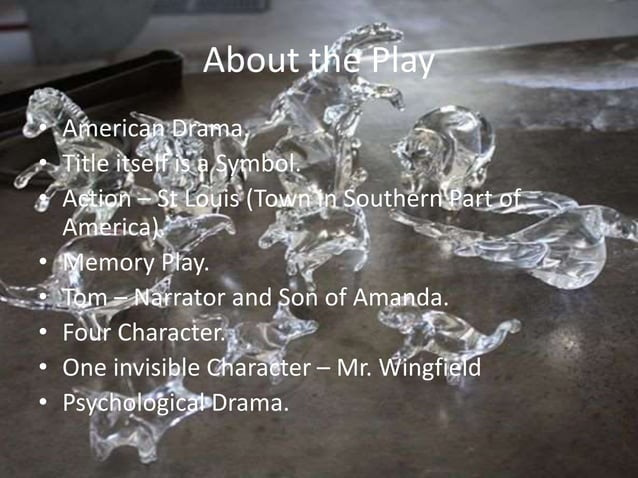 Glass menagerie scene 6 | PPTX