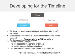 Google Glass Overview | PPTX
