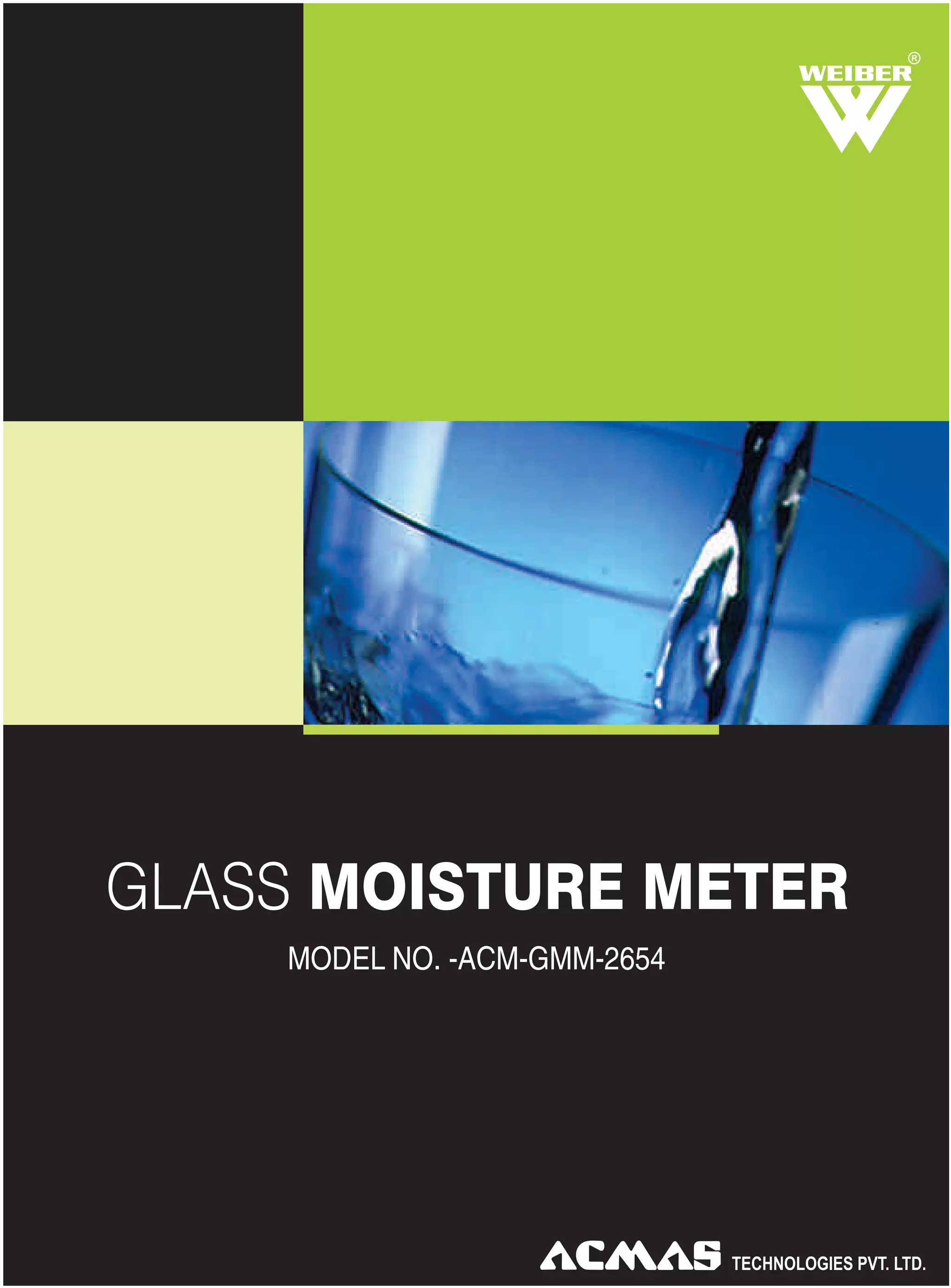 Glass Moisture Meter by ACMAS Technologies Pvt Ltd. | PDF