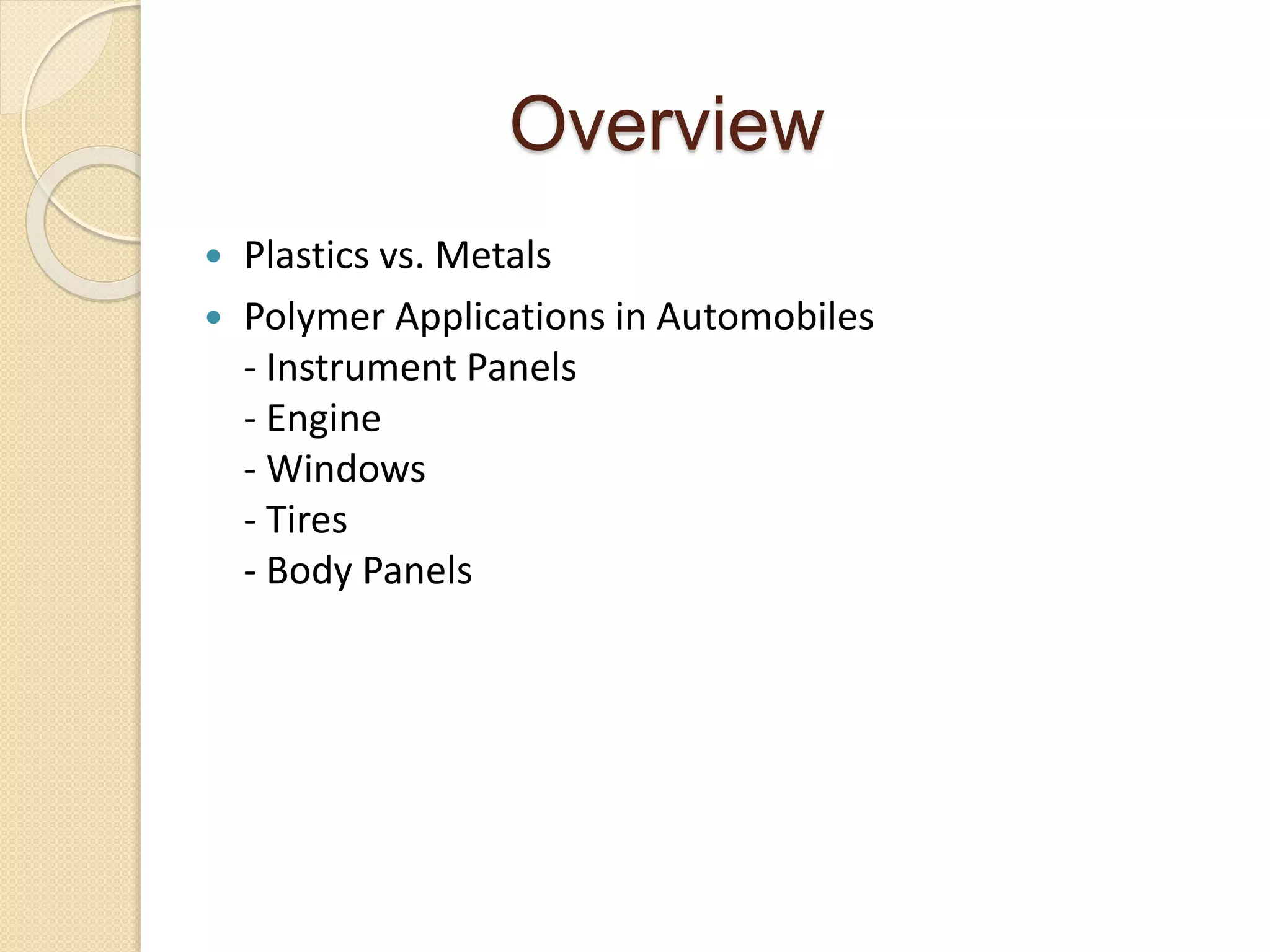Glass Fiber Polymers | PPTX