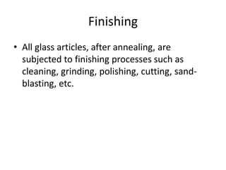 Glass ppt | PPTX