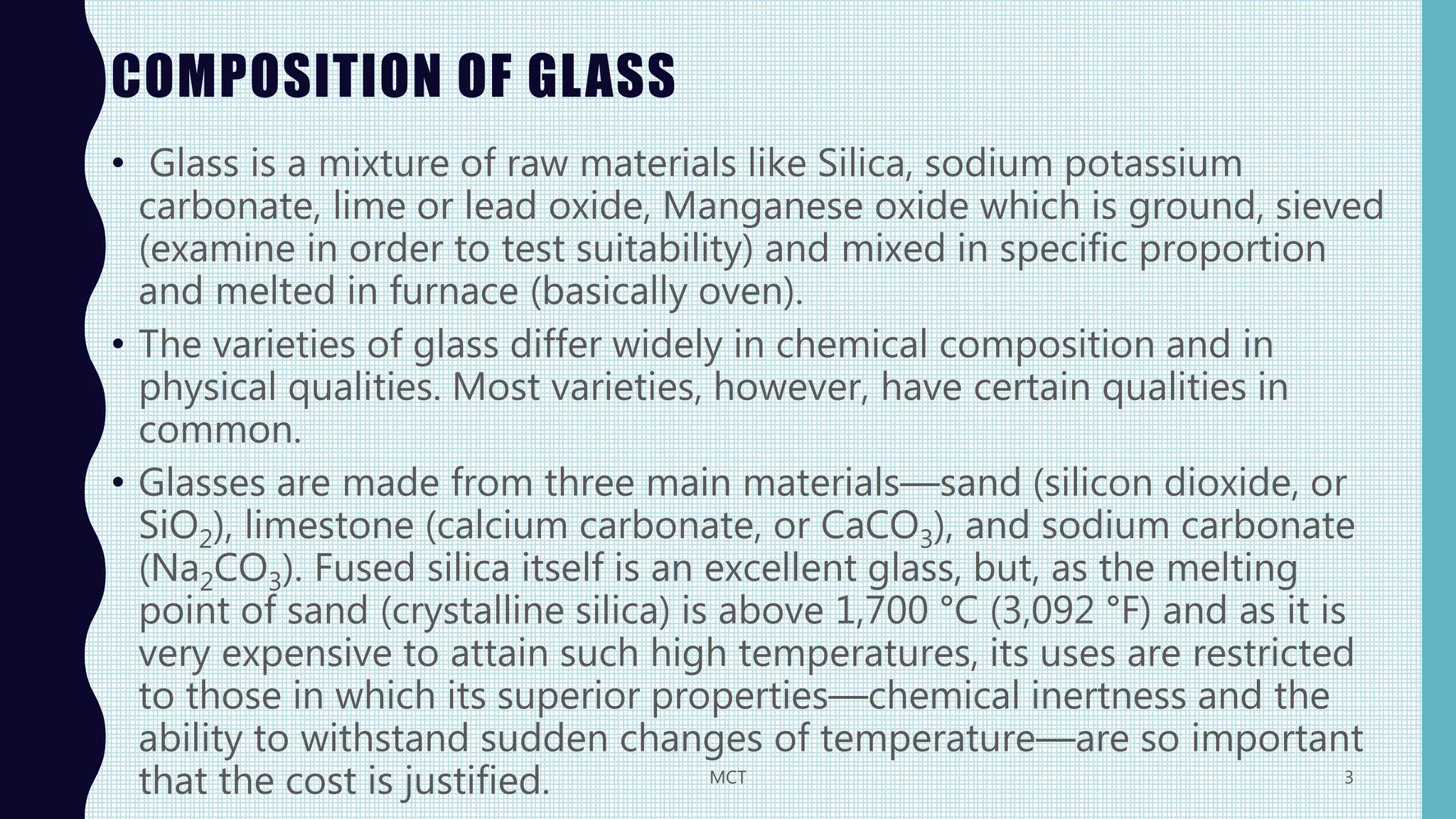 Finnishing Material Glass | PPTX | Interior Decorating | Home & Garden