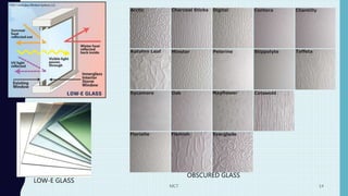 Finnishing Material Glass | PPTX | Interior Decorating | Home & Garden