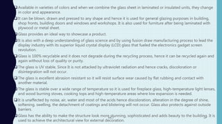 Glass ppt | PPTX