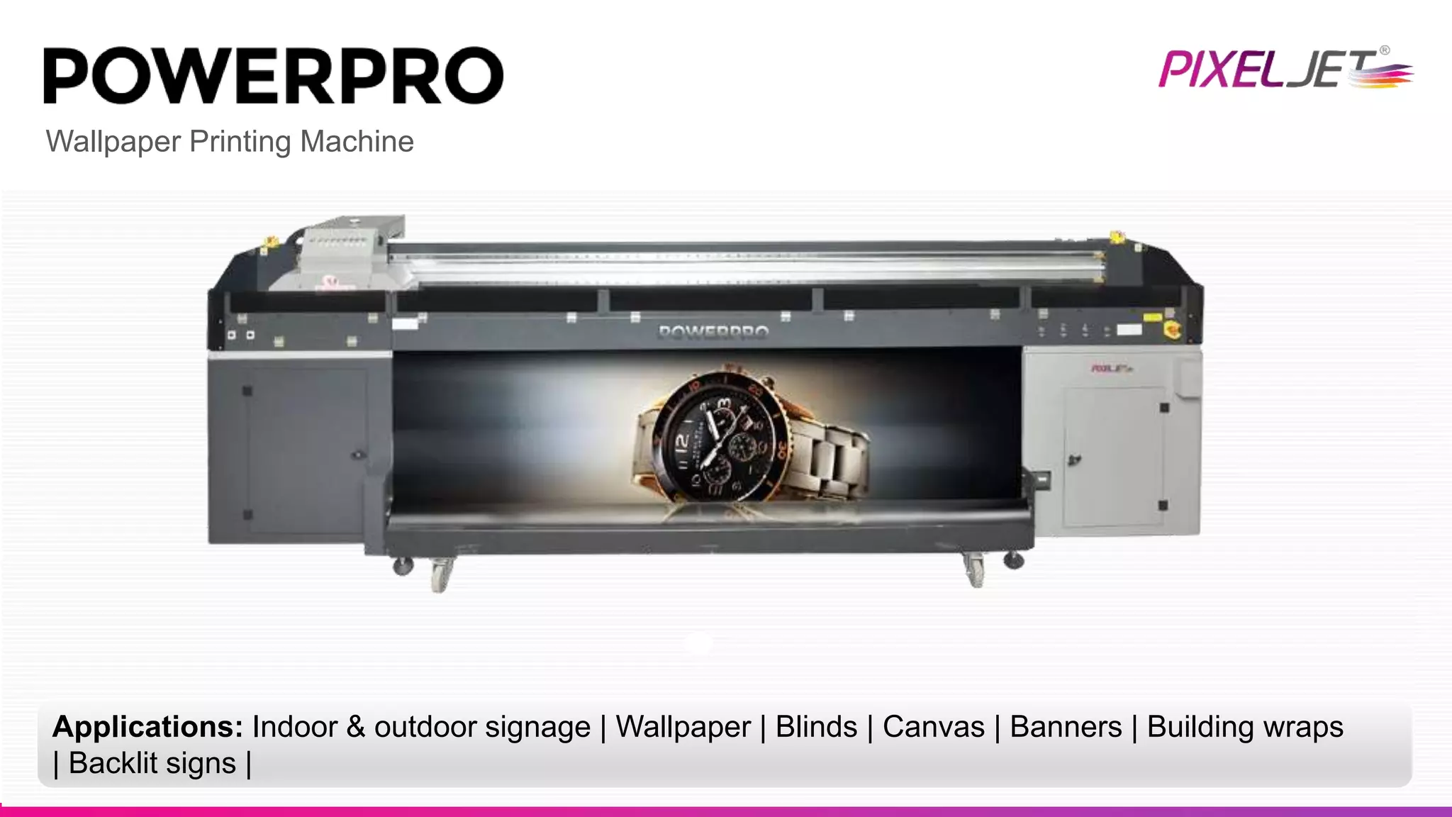 World's Best Glass Printing Machine - Pixeljet | PPT