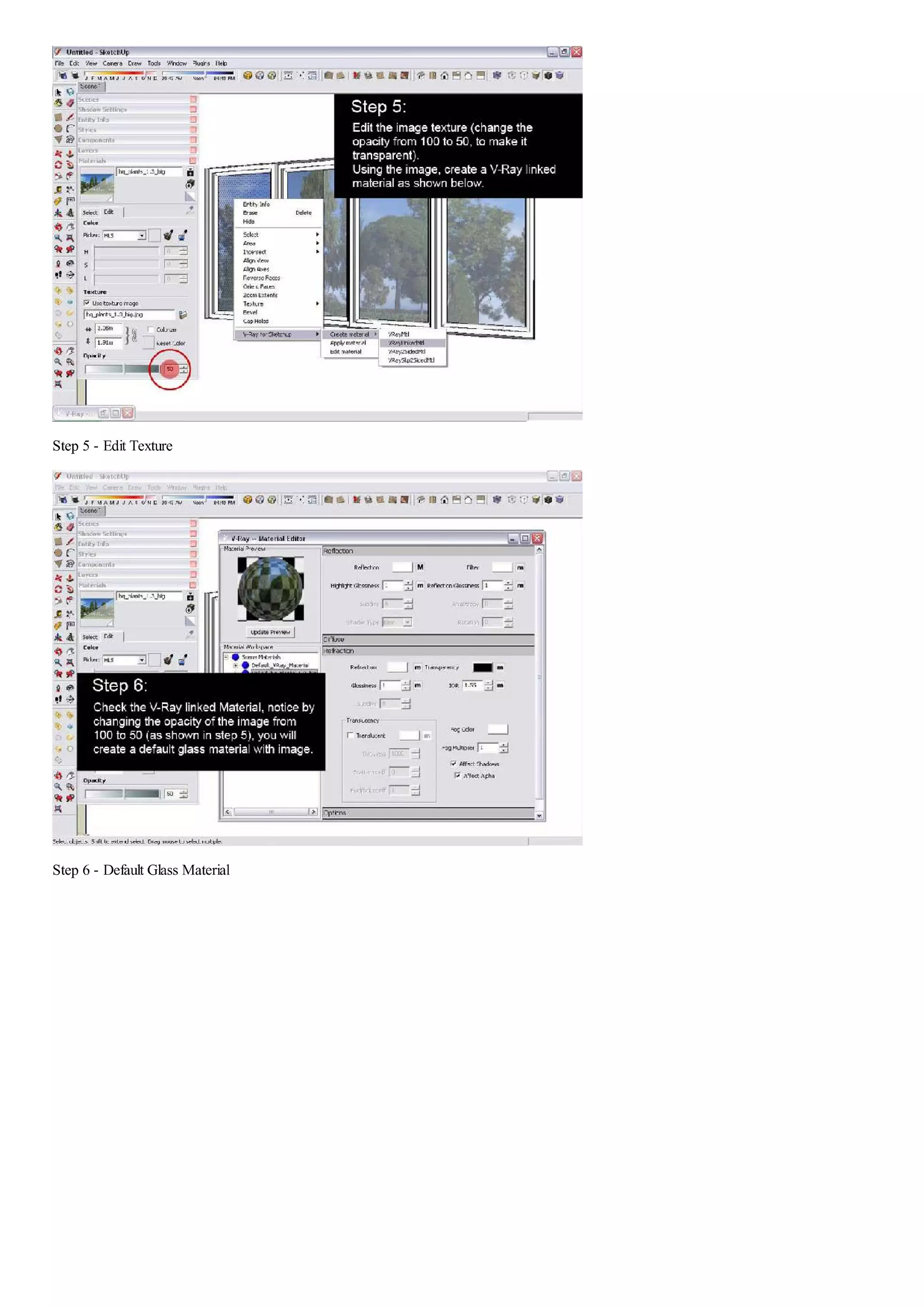Glass reflection effect ...ials by sketch upartists | PDF