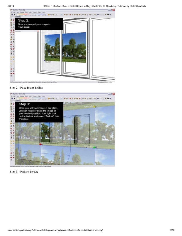 Sketchup mirror reflection - mommyrilly