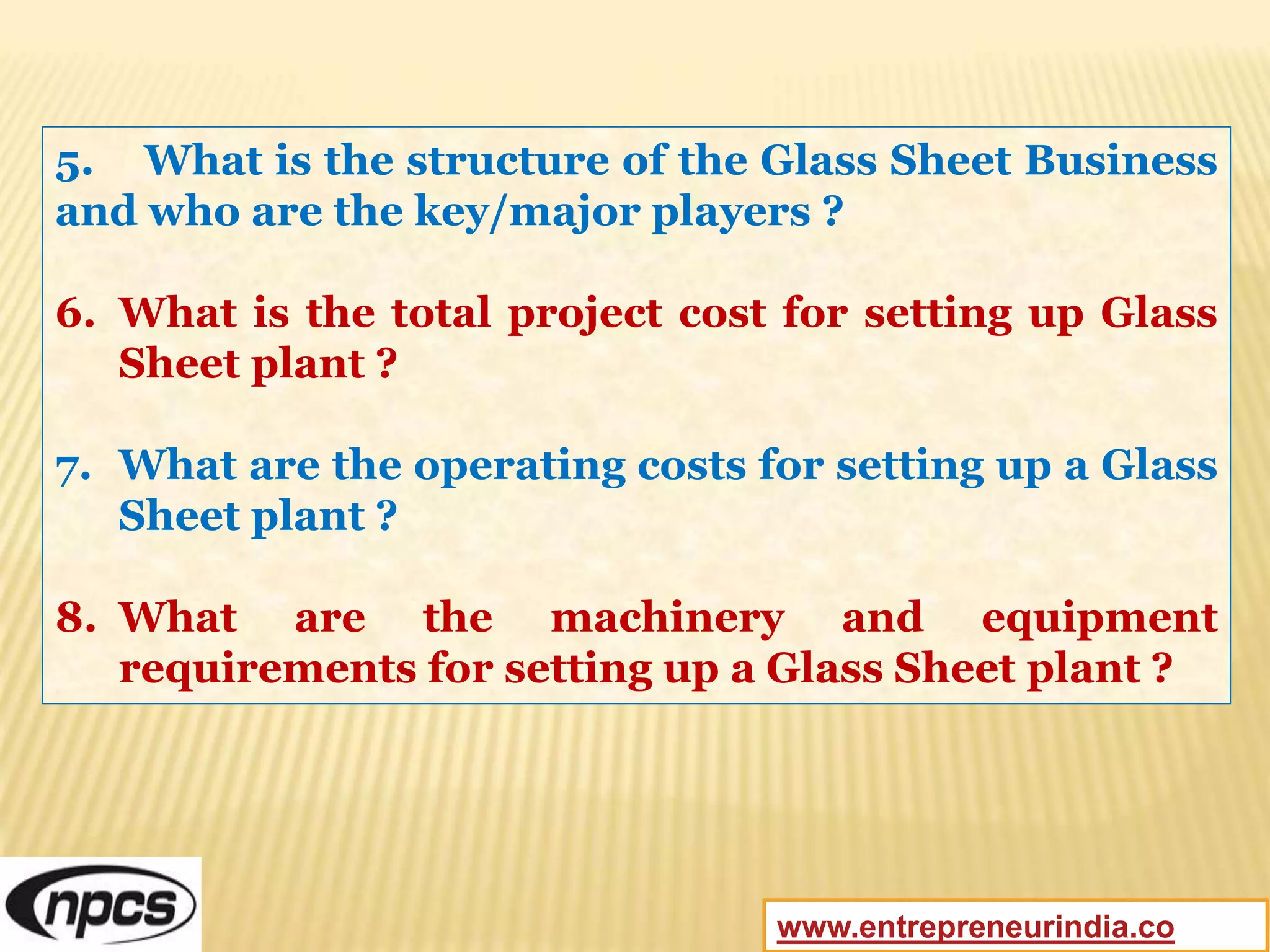 Glass Sheet (Automatic Plant), Flat Glass, Transparent Glass Sheets ...