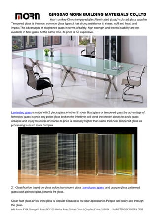 Glass table tops advantages,glass options and maintenance | PDF