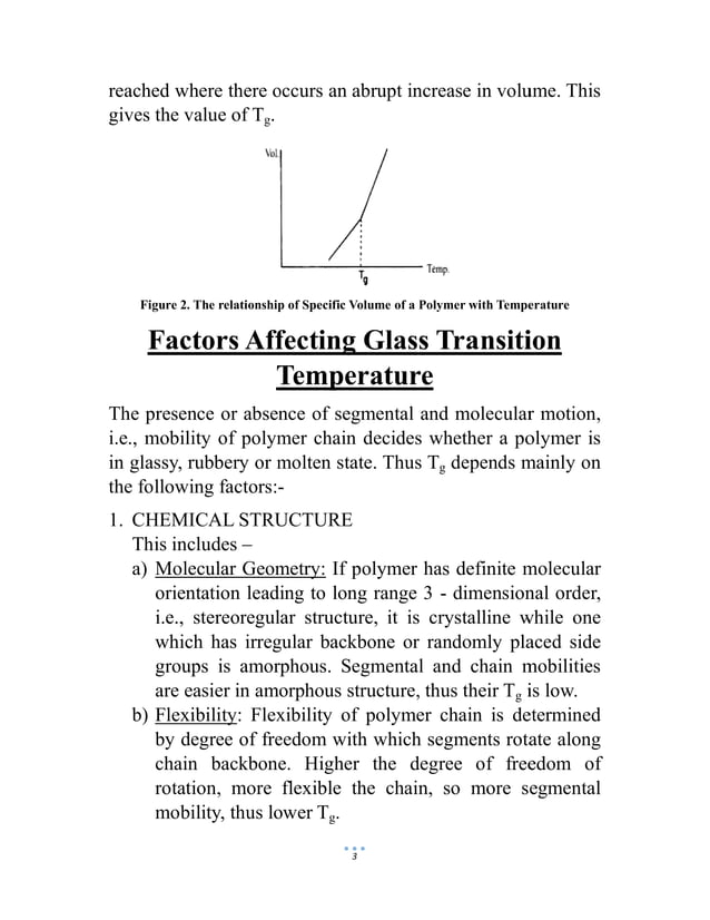 Glass transition temperature | PDF