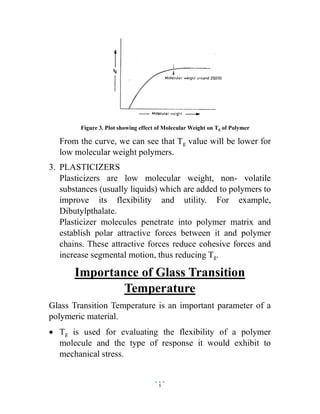 Glass transition temperature | PDF