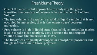 Glass transition temperature | PPTX
