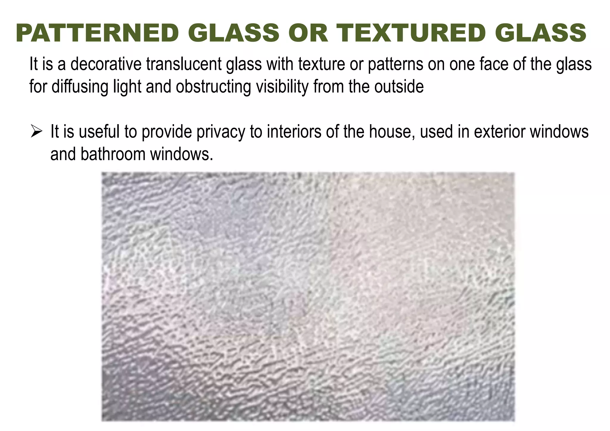 GLASS USED IN THE BUILDING INDUSTRY.pdf