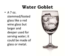 Glassware | PPTX