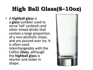 Highball Glass Vs Collins Glass