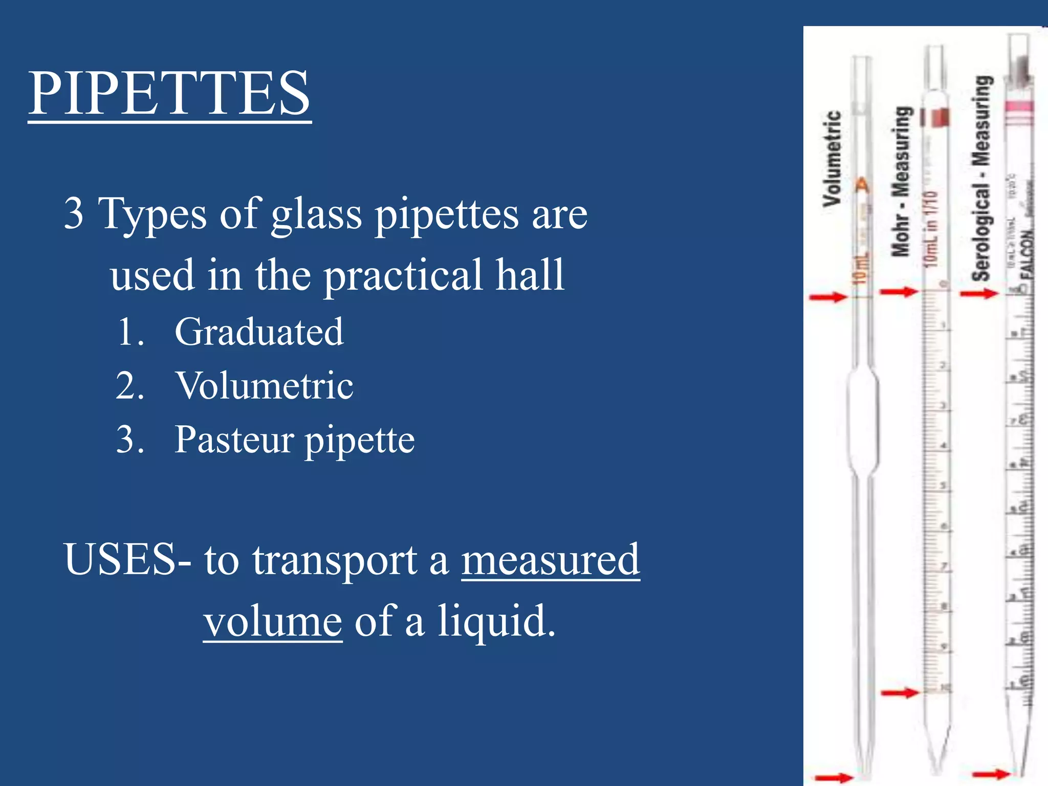 Glassware and laboratory equipment, biochemistry by Dr. Anurag Yadav | PPTX