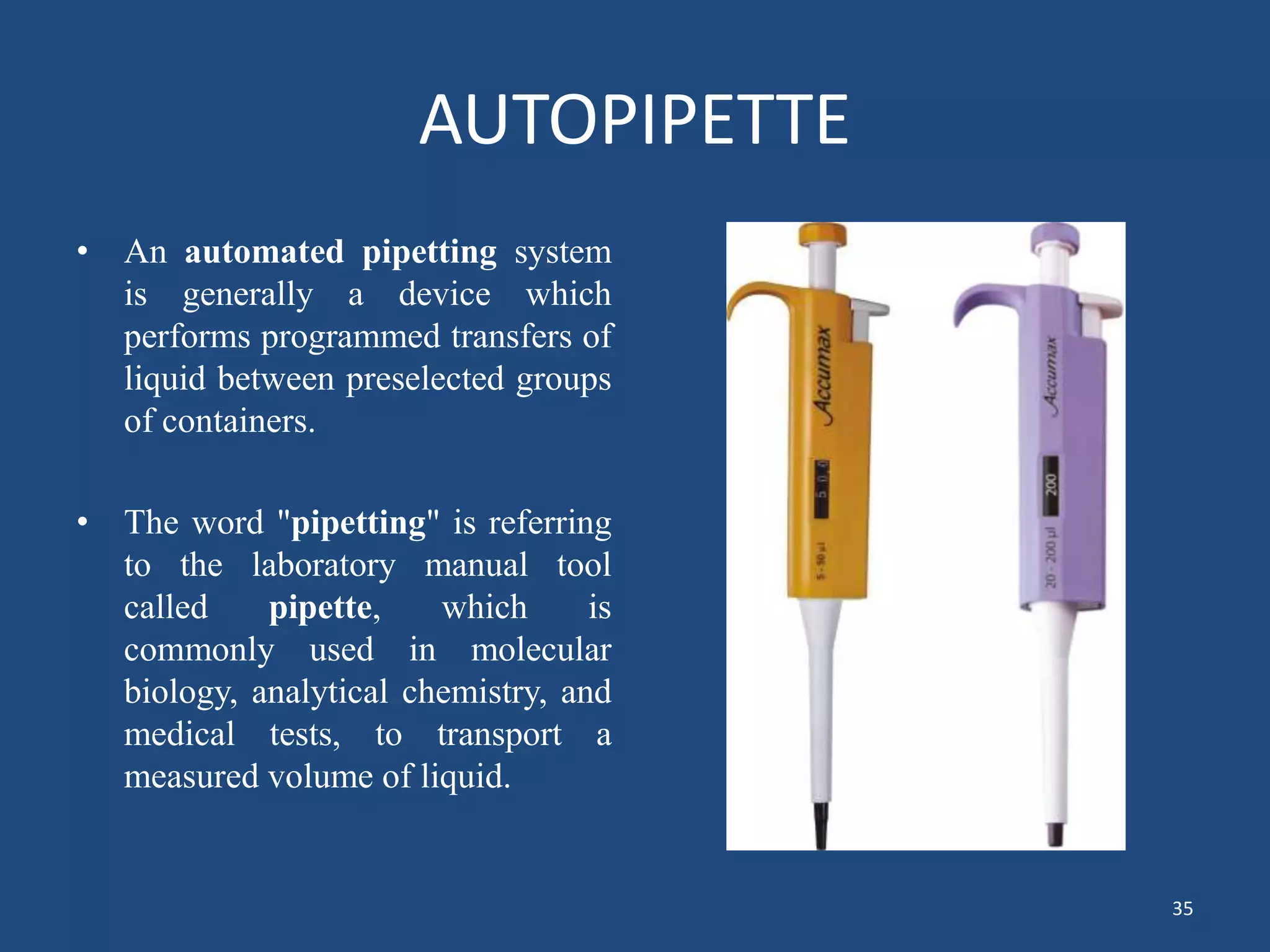 Glassware and laboratory equipment, biochemistry by Dr. Anurag Yadav | PPTX