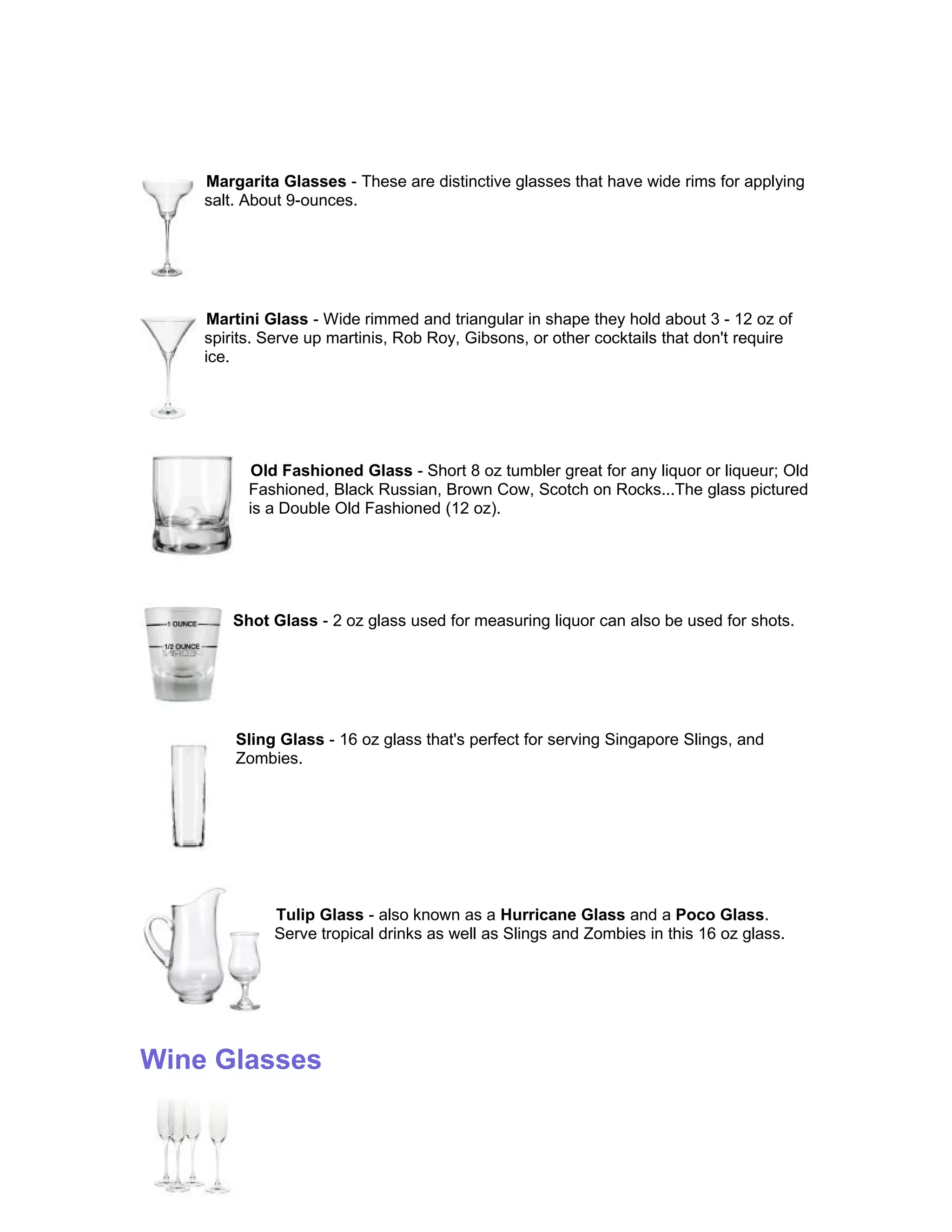 Glassware | DOC