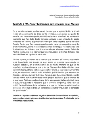 Gálatas 2 (2ª. Parte) La libertad que tenemos en el Mesías.pdf
