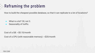 Writing Low Latency Database Applications Even If Your Code Sucks | PPT
