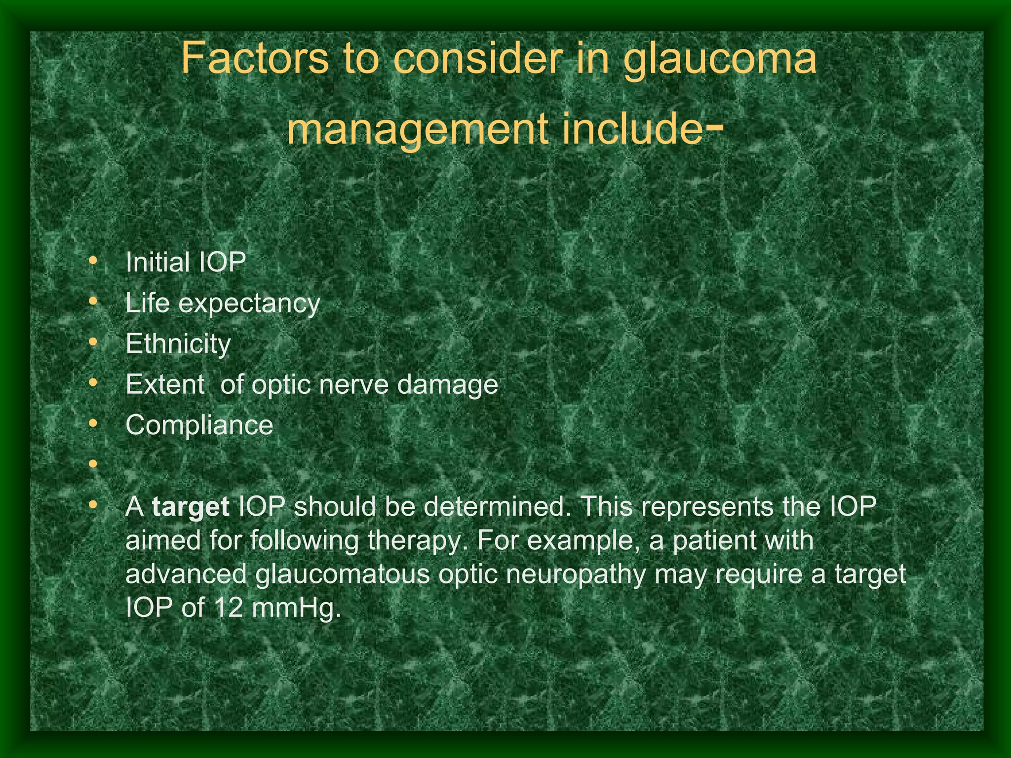 Glaucoma | PPT | Eye and Vision Conditions | Diseases and Conditions
