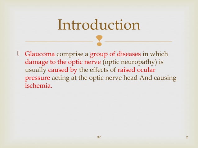 Glaucoma | PPT