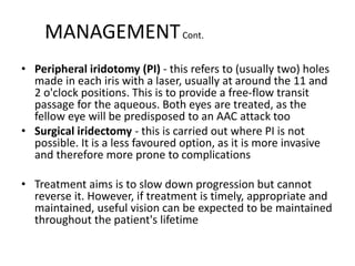 Glaucoma (opthalmology) | PPTX