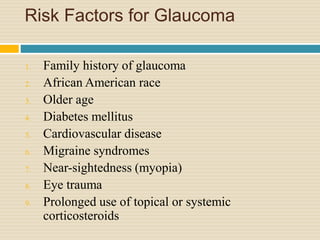Glaucoma | PPTX