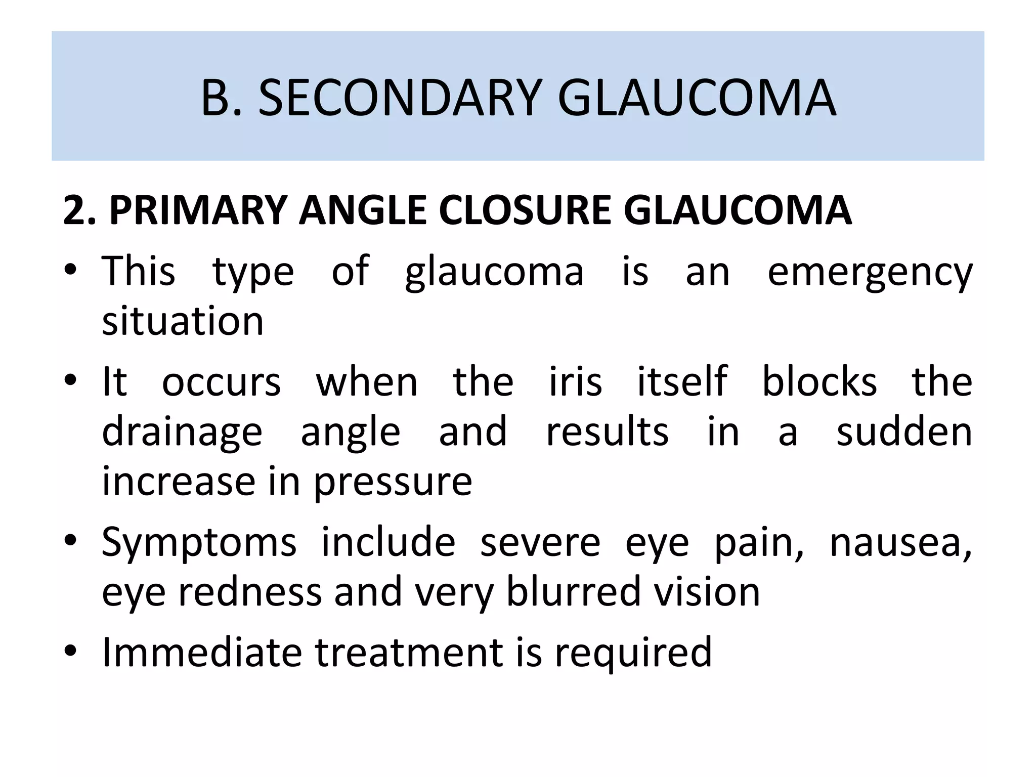 Glaucoma | PDF