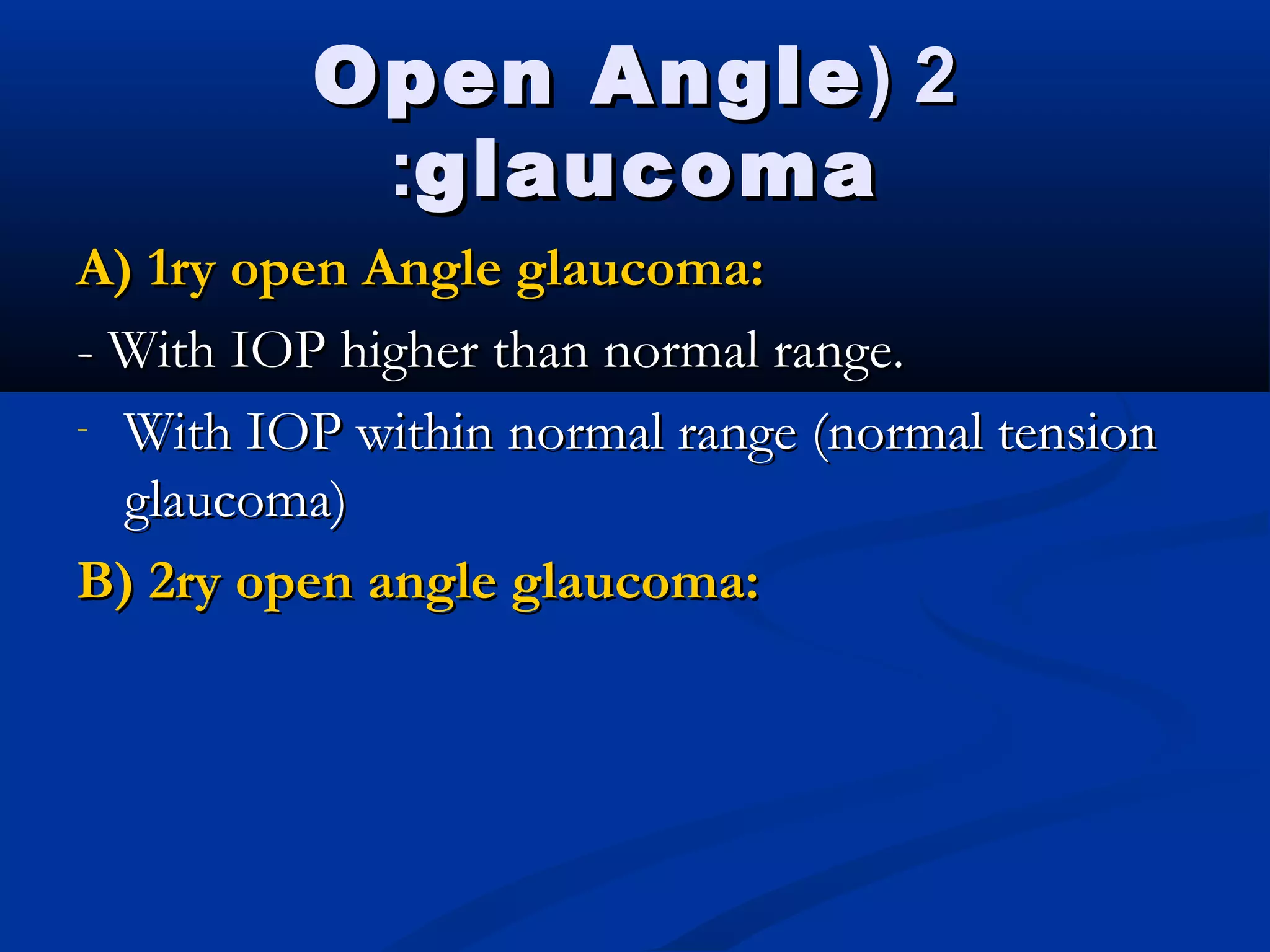 Glaucoma | PPT