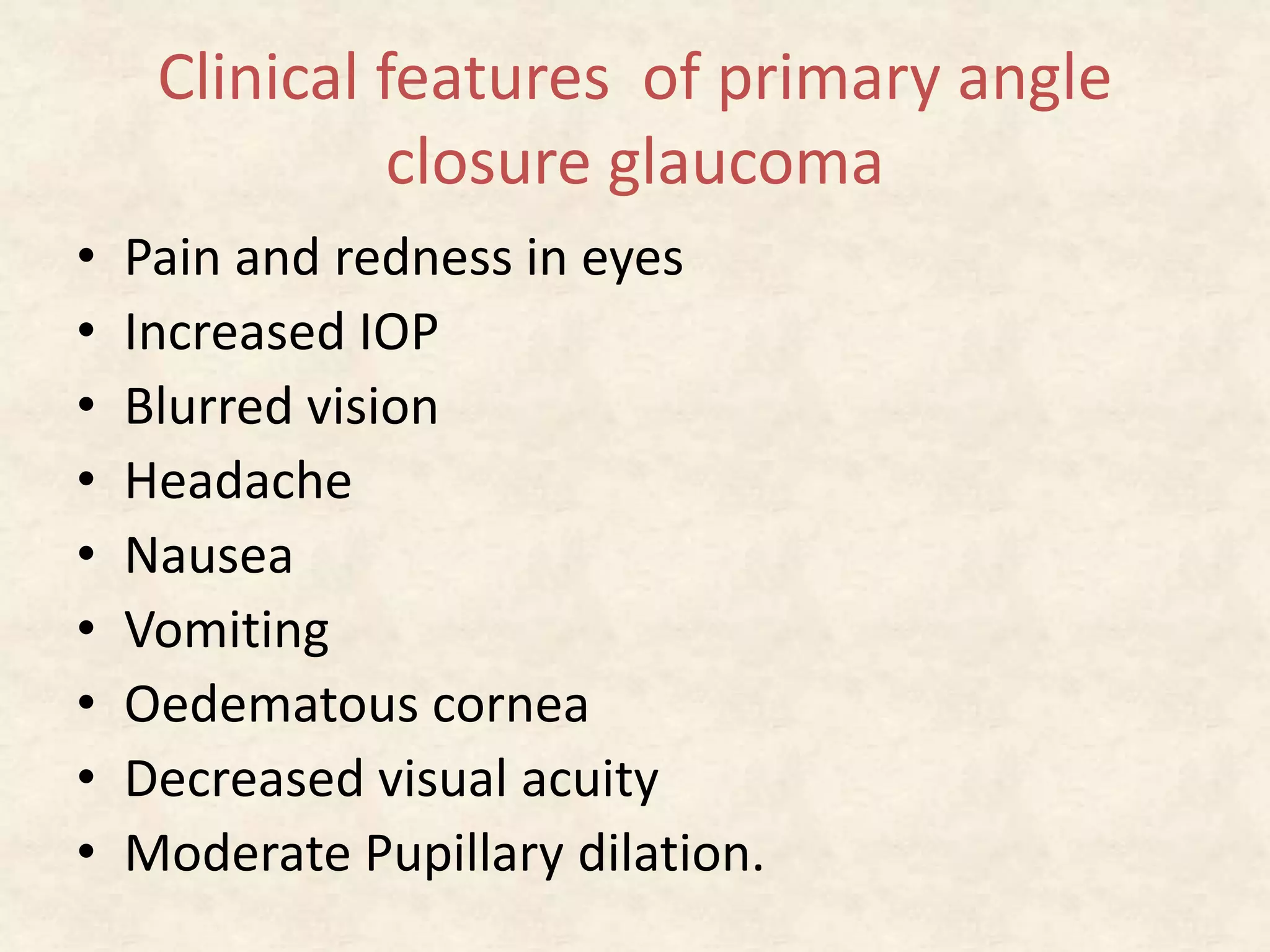 Glaucoma | PPTX