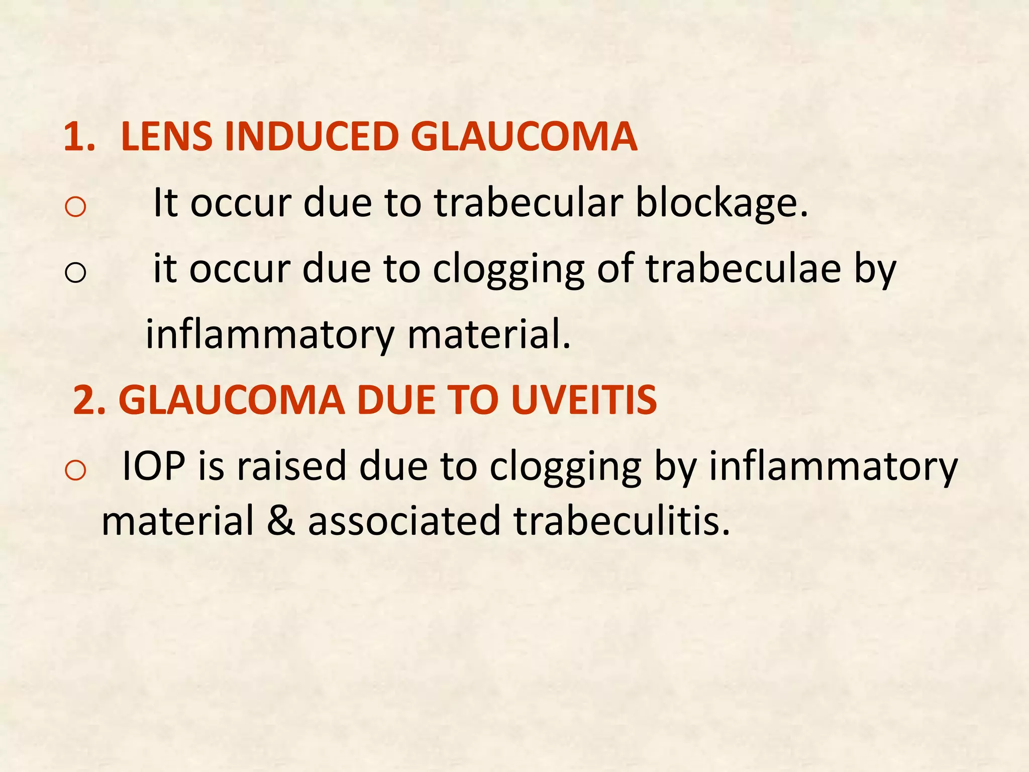 Glaucoma | PPTX