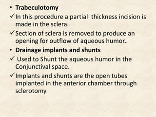 Glaucoma | PPTX